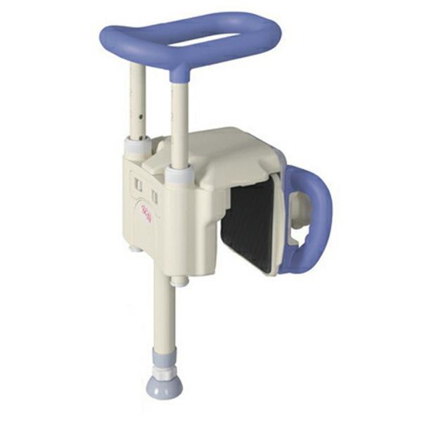 ユニットバス対応の浴槽手すりのショートタイプ。低い浴槽壁に取り付けが出来ます！・誰でも簡単・スピーディに取り付け。両手で支えながら浴槽をまたげる安心の手すり。・全方向から掴める安心のループ形状。両手でしっかり持てます。・グリップの高さも工具...