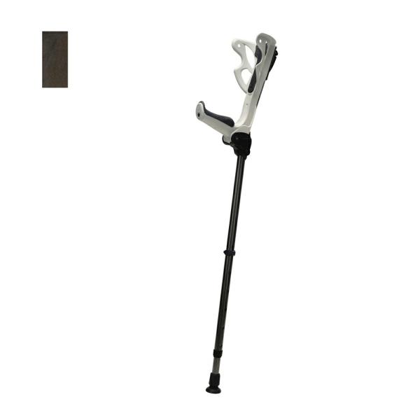 ISO11334-1(欧州規格)準拠した、信頼性の高い、折り上げ式グリップのロフストランドクラッチです。■グリップ取付部が体重をかけた際に最大で約3cm沈み込み、杖先を突いた時の腕や手への衝撃が緩和されます。杖 松葉杖 腕 骨折 握力 手首...