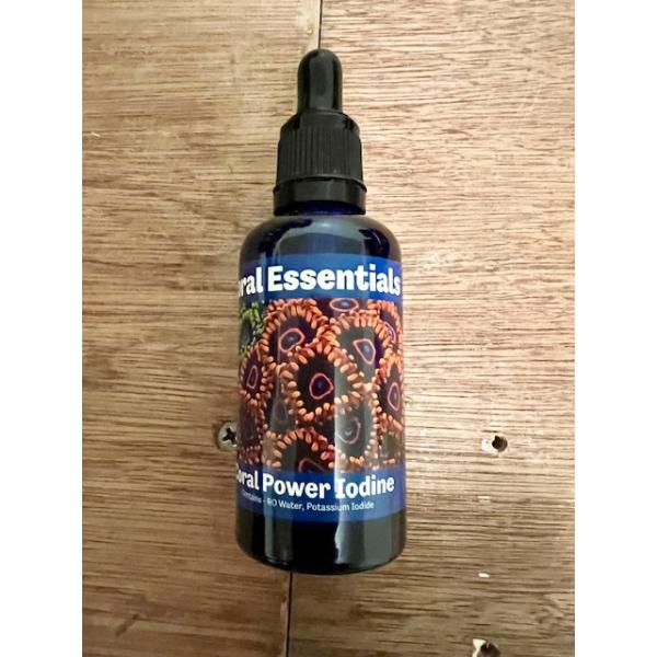 Coral　Power　Iodineはヨウ化カリウム10,000ｐｐｍ（１％）が濃縮された海洋水槽用のサプリメントです。ソフトコーラルとハードコーラル両方の健康的な成長と、健康な大型藻類の成長の促進に不可欠です。ヨウ素は、サンゴの青色を強化...