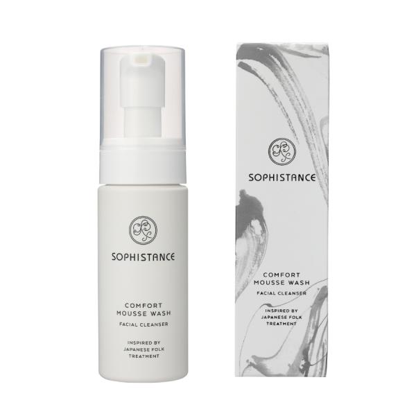 【発売日：2025年08月29日】乾燥・肌荒れ・毛穴の目立ち。そんなお悩みに、やさしい泡で寄り添う新習慣。ソフィスタンスから、敏感肌や混合肌・脂性肌にも使えるやさしさと、洗うたびにうるおう発酵泡の洗顔料が登場。「コンフォート ムースウォッシ...