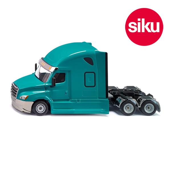 ★siku社により 予告無しの色変更が行われるため、お届けする商品の色や柄が写真と異なる場合がございますお求めの際は、予めご了承下さいますようお願いいたします●アメリカの高速道路を走行するダイムラーの大型トラック Freightliner ...