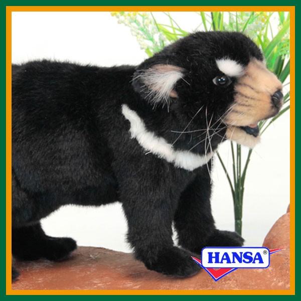 ●hansa社が制作したEXTINCT（絶滅種・絶滅危惧種）シリーズのリアルなタスマニアンデビル（タスマニアンデビル）ぬいぐるみです。HANSA（ハンサ）のヌイグルミは野生動物や海洋生物、恐竜にいたるまでありとあらゆる生き物をリアルに再現。...