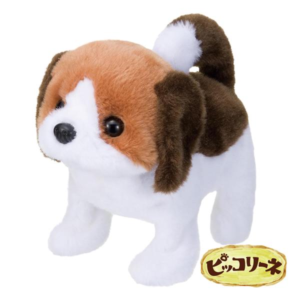 ●イワヤ製玩具 ピッコリーネ ビーグルは、しっぽフリフリの動きがかわいい ペット感覚で楽しめる仔犬の電動動物です。歩いて鳴いて尻尾をかわいらしく振って伏せができる、かわいいビーグル ワンちゃんの動くぬいぐるみです。トコトコ尻尾をゆらしながら...