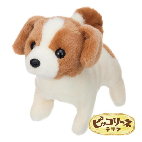 ●イワヤ製玩具 ピッコリーネ テリアは、しっぽフリフリの動きがかわいい ペット感覚で楽しめる仔犬の電動動物です。歩いて鳴いて尻尾をかわいらしく振って伏せができる、かわいいテリア ワンちゃんの動くぬいぐるみです。トコトコ尻尾をゆらしながら前進...