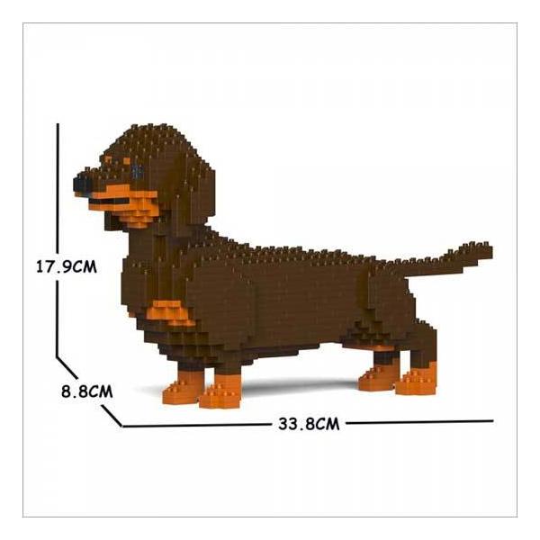 ●ジェッカブロック Sculptor（スカルプター） ダックスフンドは、接着剤を使用せずに丈夫な構造の犬のインテリアを作ることが出来る 動物ブロックです。JEKCAはbrick through system（ブロックを通り抜ける）という独特...