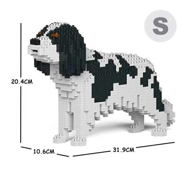 ●ジェッカブロック Sculptor（スカルプター） キャバリアキングチャールズスパニエルは、接着剤を使用せずに丈夫な構造の犬のインテリアを作ることが出来る 動物ブロックです。JEKCAはbrick through system（ブロックを...