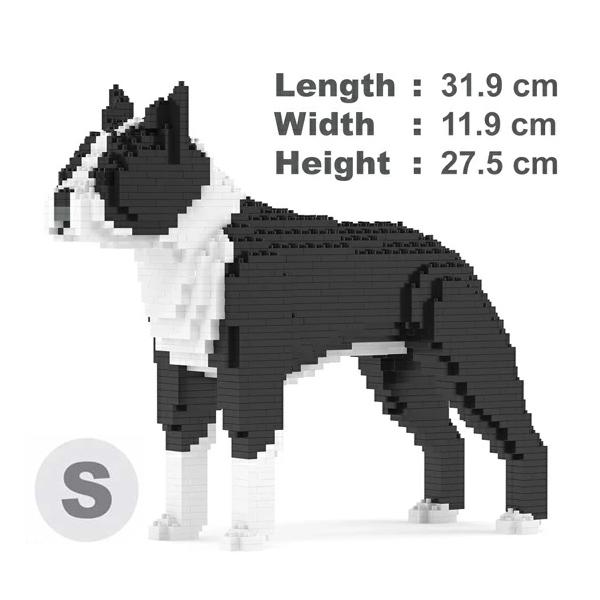 ●ジェッカブロック Sculptor（スカルプター） ボストンテリアは、接着剤を使用せずに丈夫な構造の犬のインテリアを作ることが出来る 動物ブロックです。JEKCAはbrick through system（ブロックを通り抜ける）という独特...