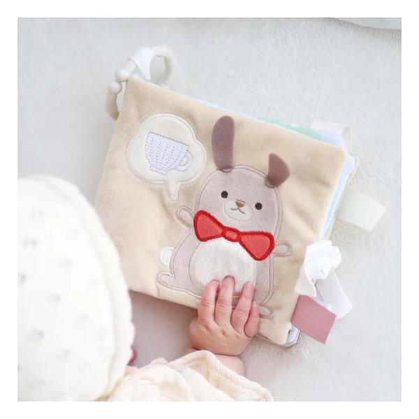 ●amanoppo あまのっぽ 「ふんわりえほん うさぎたちのお茶会」は、しかけいっぱい、ふわふわの布えほんです。出産祝いとして大人気のふんわりえほんが、かわいいうさぎたちが主役になって登場！布なので、赤ちゃんが思う存分触って遊ぶことができ...