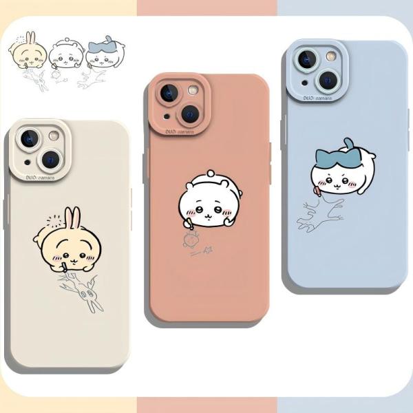 大人気キャラクター「ちいかわ」のスマホケースが登場！ハチワレ、うさぎ、ちいかわなど人気キャラクターの可愛いデザインを採用。iPhone 15/16シリーズをはじめ、iPhone 13/14シリーズにも対応。シリコン素材の柔らかな手触りと軟殻...