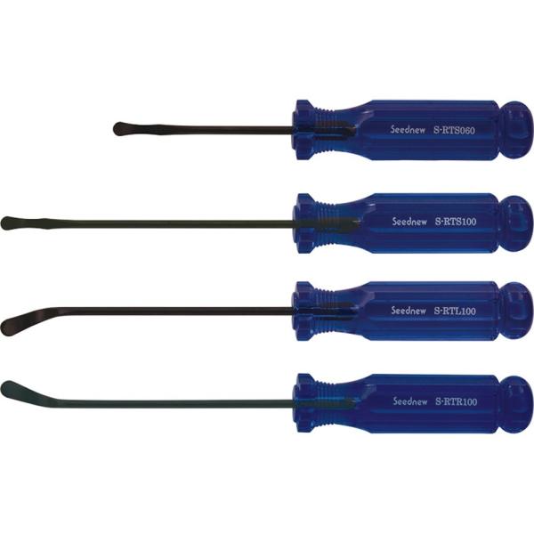 Seednew　S-RTM4　リングツールセット　新品Ｏリングやシールの抜き取り・自動車内装パーツの脱着などにご使用頂けます詳細はメーカーHPをご確認下さいこちらの商品は新品・送料区分(ポスト投函II)2セット迄、3セット〜(ミニ)・品質S...