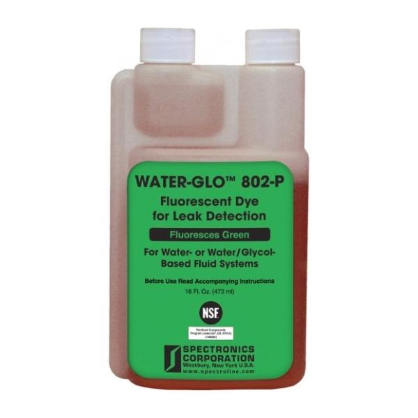 WD-802P　水用蛍光剤　黄色発光タイプ　473ml　新品水グリコールに対し、標準0.05%添加真水に対しては0.01%程度工作機械の切削液の出荷前検査やタンクの水張り検査に便利です詳細はメーカーホームページをご確認下さいこちらの商品は新...