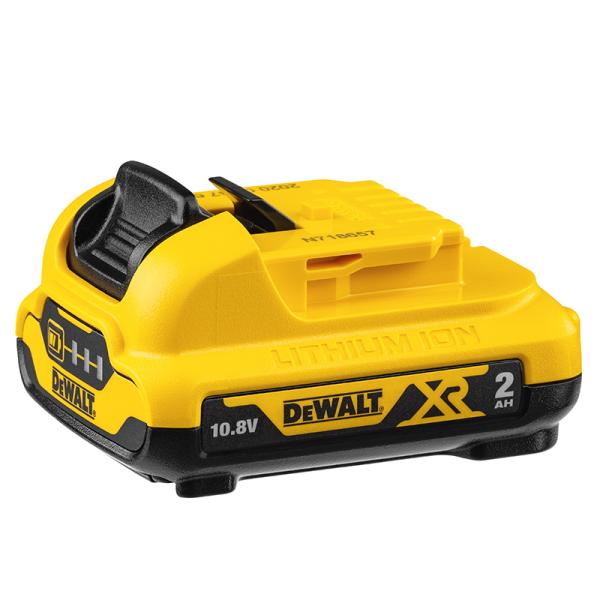 商品名10.8Ｖ 2.0Ａｈ リチウムイオンバッテリー　DCB127-JP商品特徴●2.0Ahの容量と軽量さを兼ね備えた10.8Vリチウムイオンバッテリー●10.8Vコードレスシリーズ専用バッテリーで、取り回しやすく作業負担を軽減材質_仕上...