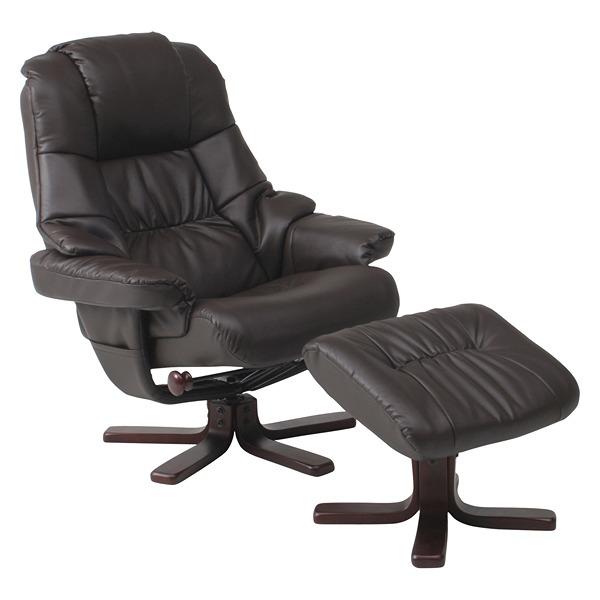 【サイズ】W860×D840〜1140×H920〜1040 SH480〜520(mm)オットマン：500x430x460(mm)リクライニング角度：110-140度【材質】構造部材：金属（鋼）張り材：合成皮革（ＰＵ／ＰＶＣ）クッション材：ウ...