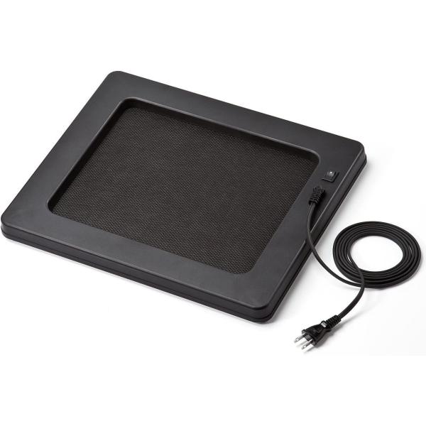 【本体サイズ】横３８×縦３３×厚４(ｃｍ)    【重さ】１kg    【定格】ＡＣ１００Ｖ５０/６０Ｈｚ    【出力】５０Ｗ    【材質】本体：耐熱ABS樹脂　　　裏板：鋼板　　　ヒーター：面状カーボンヒーター        【関連キ...