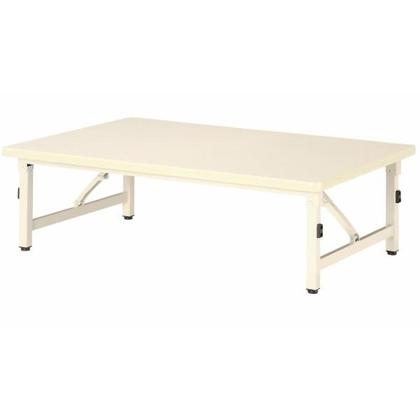 【サイズ】W1200×D600×H330 (mm)【カラー】天板：メープル・アイボリー【仕様】天板：表面材/メラミン化粧板　エッジ：ソフトエッジ巻　28mm厚脚部：スチールパイプ　メラミン焼付アイボリー塗装　アジャスター付【関連キーワード】...