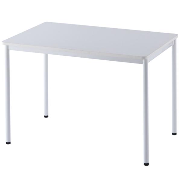 【特徴】■　置き場所を選ばないシンプルテーブルです。■　丸角の安全設計で医療施設や教育施設での使用にも適しています。■　丸角により島型にレイアウトすれば中央に配線コードが通せます。■　細身の脚部ですっきりしたデザイン、天板裏はフレーム構造で...