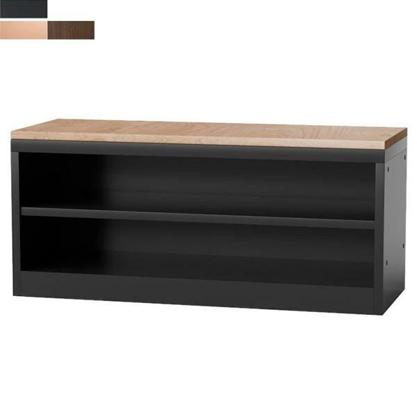 【特徴】■　シューズボックスを兼ね備えたベンチ。(下段オープンタイプ4段に取付可能。)■　ゆっくり座って着替えるスペースがあることで居心地の良い空間となりコミュニケーションの活性化につながります。■　単体としてもご利用いただけます。■　国内...