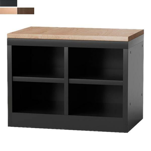 【特徴】■　シューズボックスを兼ね備えたベンチ。(下段オープンタイプ4段に取付可能。)■　ゆっくり座って着替えるスペースがあることで居心地の良い空間となりコミュニケーションの活性化につながります。■　単体としてもご利用いただけます。■　国内...