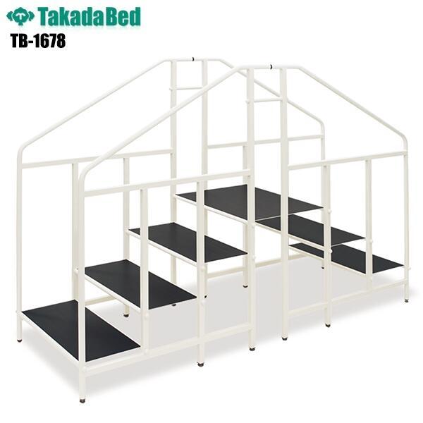 【特徴】■　上り下りを姿勢変換せずに直線的な歩行訓練を可能にしたリハビリ。■　コンパクト設計でコストパフォーマンスにも優れた歩行練習用階段。■　練習時の転倒を防止するゴムマット仕様。微調整可能なアジャスター。【サイズ】幅：65 (cm)奥行...