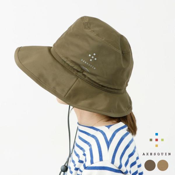 【ブランド】AXESQUIN / アクシーズクイン【商品名】UPF50+ ハット■これからの季節に役立つハット。紫外線から顔を守るフロントが広いツバや、取り外して洗濯が可能な内側の額のパッドなどうれしい機能満載。◆紫外線保護指数最高値のUP...