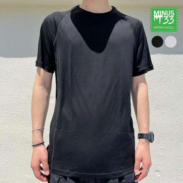 【ブランド】MINUS33 / マイナスサーティスリー【商品名】マイクロ ラグランTシャツMICRO RAGLAN T-SHIRT■WOOLVERINO（ウールヴェリーノ）シリーズ。超軽量な薄手メリノウール素材は、柔軟で滑らかな肌触りが心地...