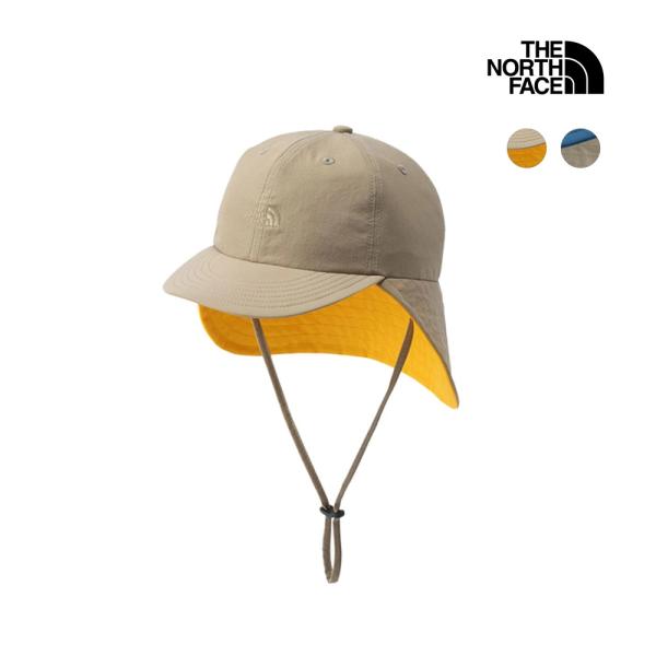 【ブランド】THE NORTH FACE / ザ・ノース・フェイス【商品名】TNFビーフリーシールドキャップ（キッズ）KIDS TNF BE FREE SHIELD CAP■夏に快適な機能を持ったタレ付きキャップ。通気性とUVカット、虫よけ...