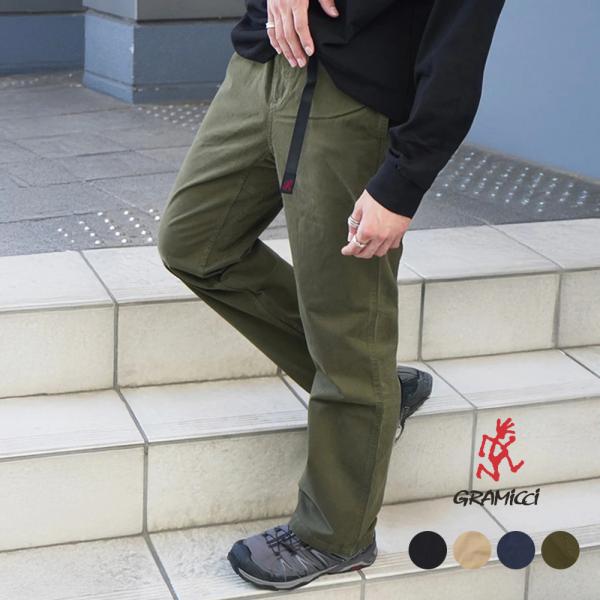 【ブランド】Gramicci / グラミチ【商品名】レギュラーフィットパンツREGULAR FIT PANT■新定番ストレートパンツ。伸縮性に優れた環境配慮ストレッチエココットンツイル使用の、シンプルで様々なスタイルに対応するパンツ。◆18...