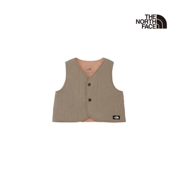 B QUILTING VESTベビーキルティングベスト■天然素材のオーガニックコットンとカポックを採用した、サスティナブルを考慮したキルティングベスト。外出時の衣服内温度調節がしやすく、屋内でも着やすく快適な一着。◆表地は暖かみのあるなオー...