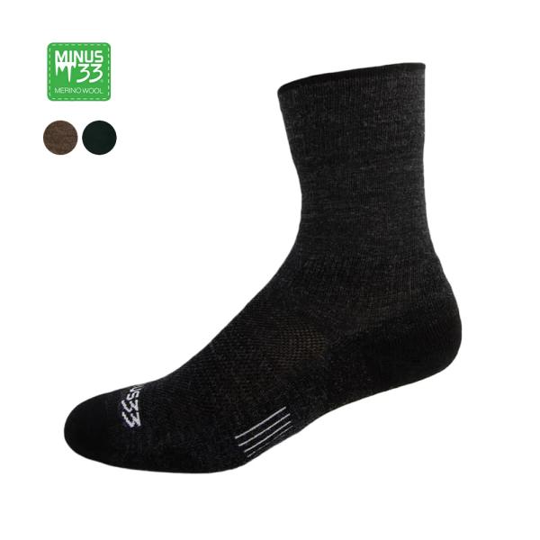 【ブランド】MINUS33 / マイナスサーティスリー【商品名】クルー フルクッションCREW FULL CUSHION■メリノウールを使用したクルーソックス。内側の爪先上部からアキレス腱部まで、足底部全面を覆う厚手のパイルが暖かく心地良い...