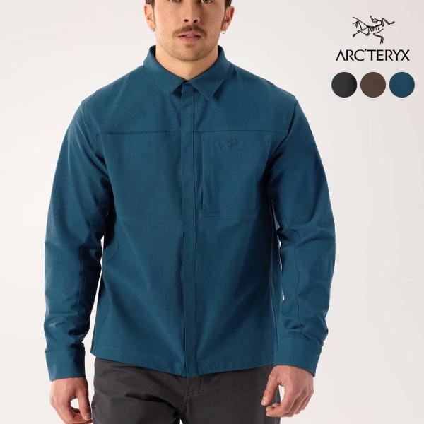 【ブランド】ARC'TERYX / アークテリクス【商品名】クロニン コットン オーバーシャツ メンズCRONIN COTTON OVERSHIRT M■様々なアクティビティに対応。ワークウェアにインスパイアされた、厚手のオーガニックコット...