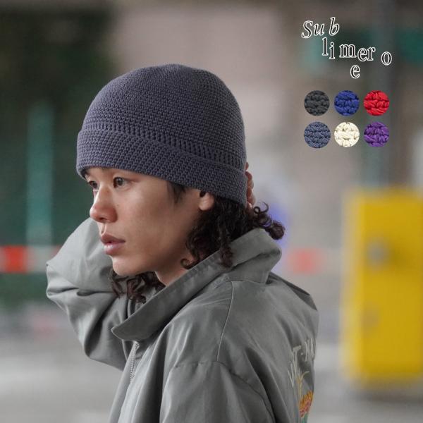 HAND KNIT DOKER WTハンド ニット ドッカー ワッチ極太番手のコットン糸で編み上げられたニットワッチ。かぎ針編みでしっかりと丁寧に編み上げられたハンドメイド製品です。シンプルなロールアップワッチで、ロールアップ箇所は折り返し...