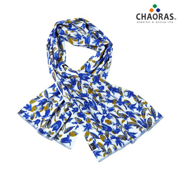 【ブランド】CHAORAS / チャオラス【商品名】スポーツてぬぐい■高山の厳しい環境の中で、青く可憐な花を咲かせるチシマギキョウ。タテ糸には従来のてぬぐいと同じコットン、ヨコ糸には吸水性・速乾性に優れた竹由来のレーヨンを使用。◆しなやかで...