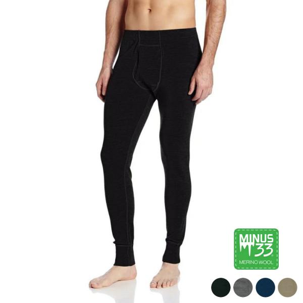 【ブランド】MINUS33 / マイナスサーティスリー【商品名】メリノウール ボトム ミッドウェイト メンズ (カンカマグス)MERINO WOOL BOTTOM MW M's (Kancamagus)■メリノウール100%のインナーロング...