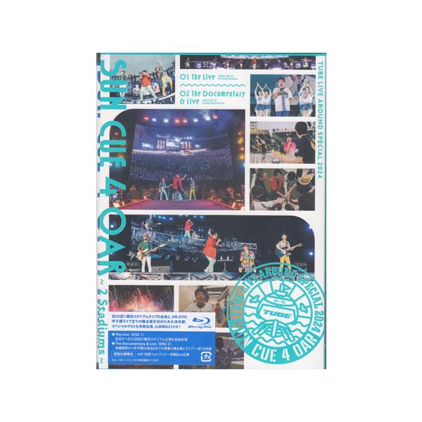 ■タイトル：TUBE LIVE AROUND SPECIAL 2024 SUN CUE 4 OAR 〜2 Stadiums〜 初回仕様限定盤 ／ TUBE■監督：■出演者：TUBE■JANコード：4547366704952■受賞：