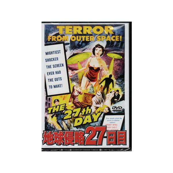 ■タイトル：地球侵略27日目■監督：ウィリアム・アッシャー■出演者：ジーン・バリー、ヴァレリーフレンチ、ジョージ・ヴォスコヴェック、アーノルドモス■JANコード：4571244178658■受賞：■新着：0318