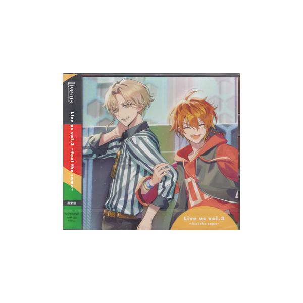 ■タイトル：Live us vol.3 〜feel the same〜（通常盤）■監督：■出演者：Live us、中島ヨシキ、矢野奨吾、仲村宗悟、小林千晃、石谷春貴、山下誠一郎、野津山幸宏、阿座上洋平、堀江瞬、井上雄貴、天崎滉平、豊永利行■...