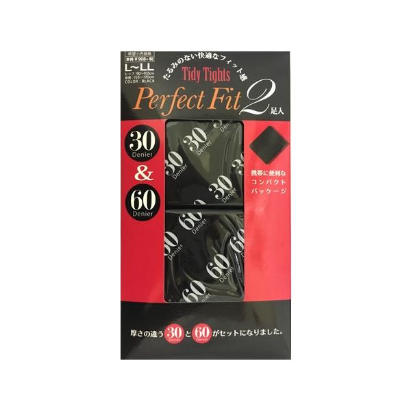 ■タイトル：Tidy Tights Perfect Fit ブラック 黒 タイツ 30Denier 60Denier 2足入 セット L〜LLサイズ■監督：■出演者：■JANコード：4582309205011■受賞：