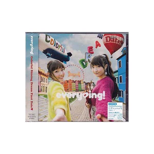 ■タイトル：Colorful Shining Dream First Date（初回限定盤） ／ every ing！■監督：■出演者：every ing！■JANコード：4988003498788■受賞：