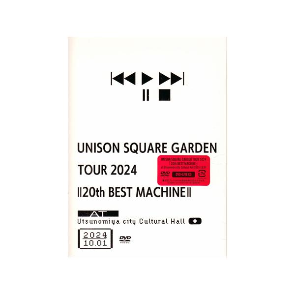 ■タイトル：UNISON SQUARE GARDEN TOUR 2024「20th BEST MACHINE」 at Utsunomiya city Cultural Hall 2024.10.01 ／ UNISON SQUARE GARD...
