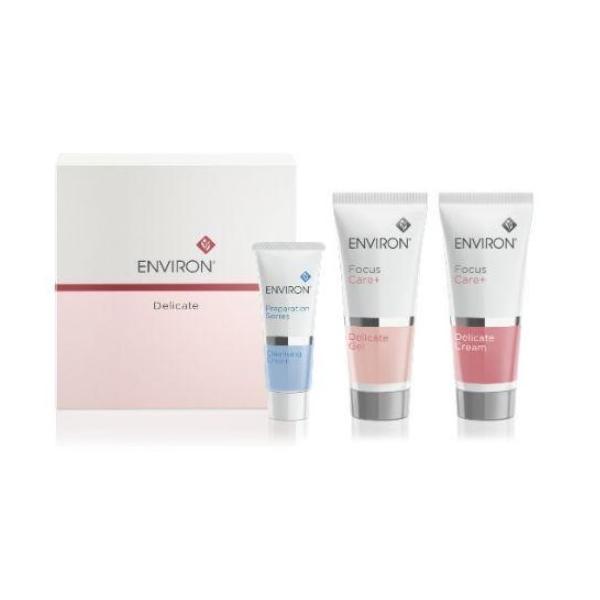【商品情報】エンビロン デリケートセット ３本入り TRIAL SETENVIRON Delicate Set【セット内容】(1)クレンジングクリーム ミニ 20g(2)デリケートジェル 60ml(3)デリケートクリーム 60ml【商品詳細...