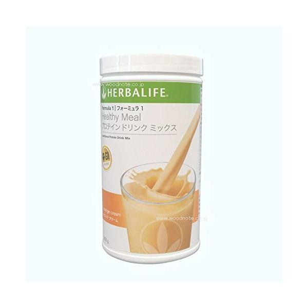 【商品情報】HERBALIFE NUTRITION Formula１ Healthy Meel プロテインドリンクミックスオレンジクリーム ハーバライフニュートリション【商品詳細】・健康的な食事とともウエイトマネージメントに・たんぱく質をは...