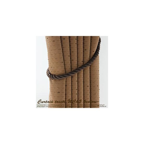 カーテン タッセル WC65 （1本）  6色（ゴールド・エンジ・ブラウン・ベージュ・シルバー・ブラック） TOSO（トーソー）
