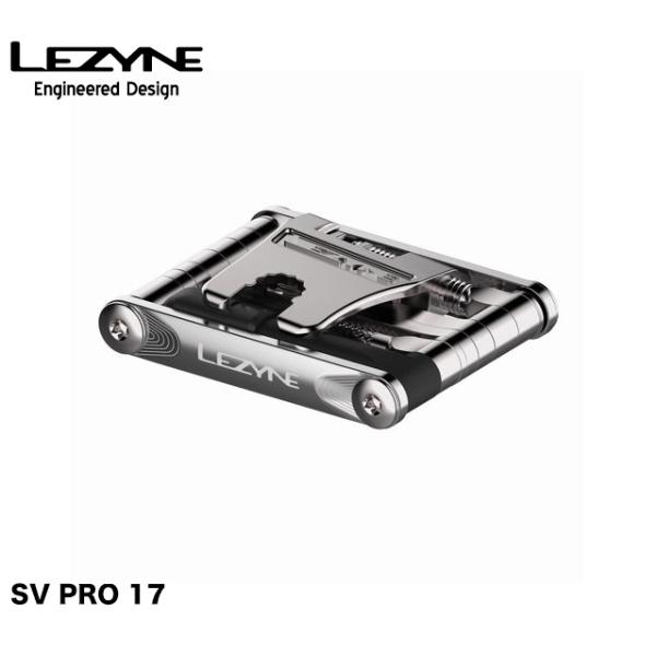 (LEZYNE)レザイン ツール SV PRO 17完全新設計の薄型コンパクトツール。新しいアナダイズド加工のアルミサイドプレートにボルト固定でオールステンレス鋼のビットを搭載。使う頻度の高いツールがコンパクトにまとめられています。■プラス...