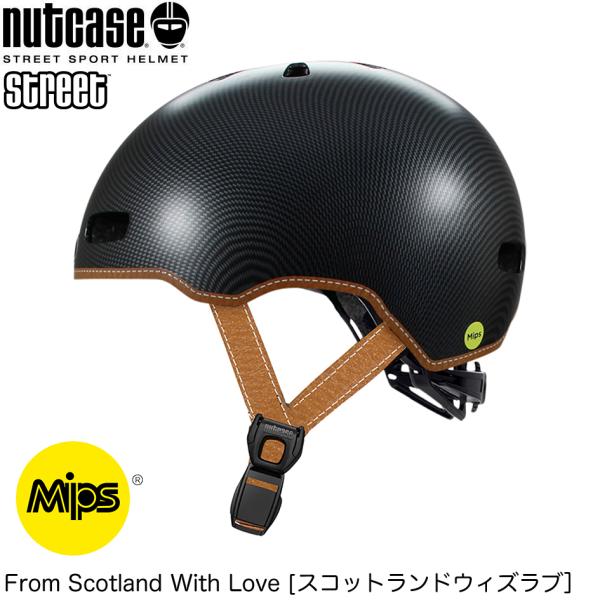 Nutcase(ナットケース) STREET ストリート  From Scotland With Love [スコットランドウィズラブ］ MIPS搭載モデルMIPS搭載モデル：MIPSは思わぬアクシデントが発生した際にあらゆる角度の衝撃から...