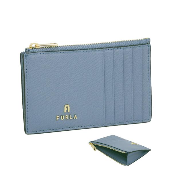 【商品の詳細】ブランド ：FURLA/フルラ商品コード：WP00310_ARE000_1007_2495Sカラー ：ブルー系 （CELESTIAL ：2495S ）、金具：ゴールドカラー素材 ：ラミネート加工牛床革：牛革型押し(ARES：A...