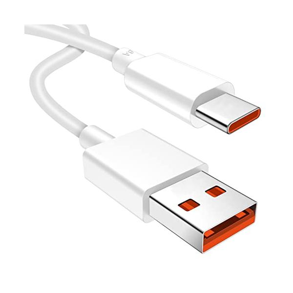 【パッケージ内容】: Xiaomi適用6A USB Type-C データケーブル*1本 (1M）。 注意:Turbo Chargeターボチャージ急速充電を実現するには、Xiaomi純正のACアダプター(別売)と合わせてご利用ください。Xia...