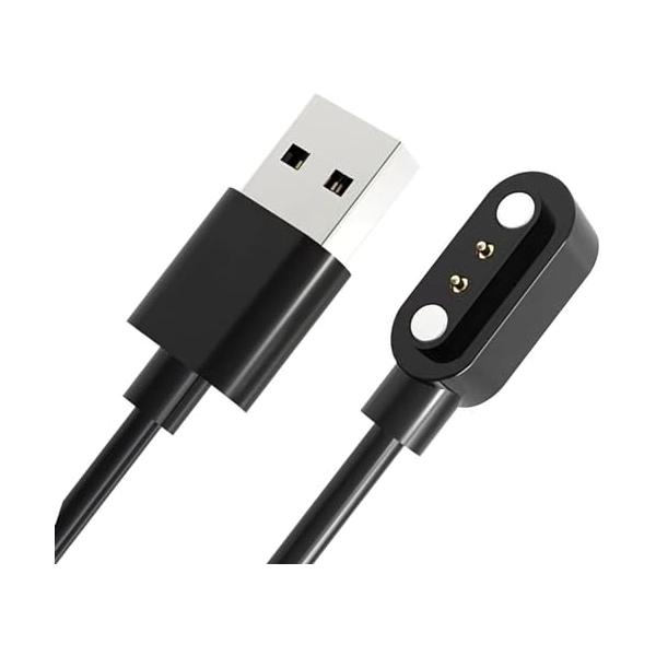 【適用機種】：スマートウォッチ充電用ケーブルです。YAMAY SW021、SW023、Willful SW025（ID205S）、LETSCOM ID205L、ID206、ID216に対応します。2ピン間の距離は2.84mmです。※ご購入の...