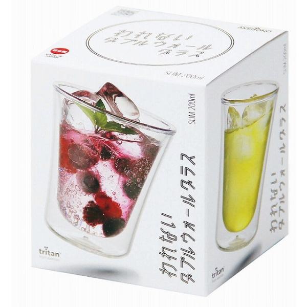 ● 商品名 ： TW-3782 われないダブルウォールグラス   スリム 200ml● 商品コード ： a25tb386887● 価　格 ： 824円（税込）※1個あたり● ご注文単位 ： 5個以上 1個単位　　　　　　　　※上記数量でご注...