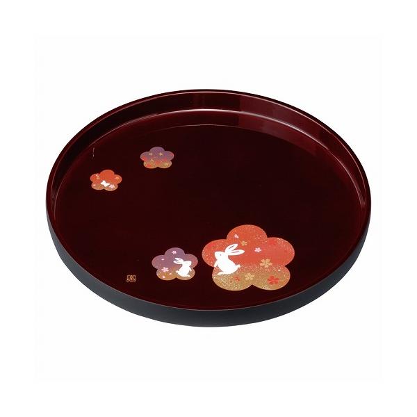 ● 商品名 ： 紀州塗 宴うさぎ 10.0丸盆● 商品コード ： a26te395345● 価　格 ： 3,850円（税込）※1個あたり● ご注文単位 ： 1個以上 1個単位　　　　　　　　※上記数量でご注文下さい。■その他、商品の詳細は本...