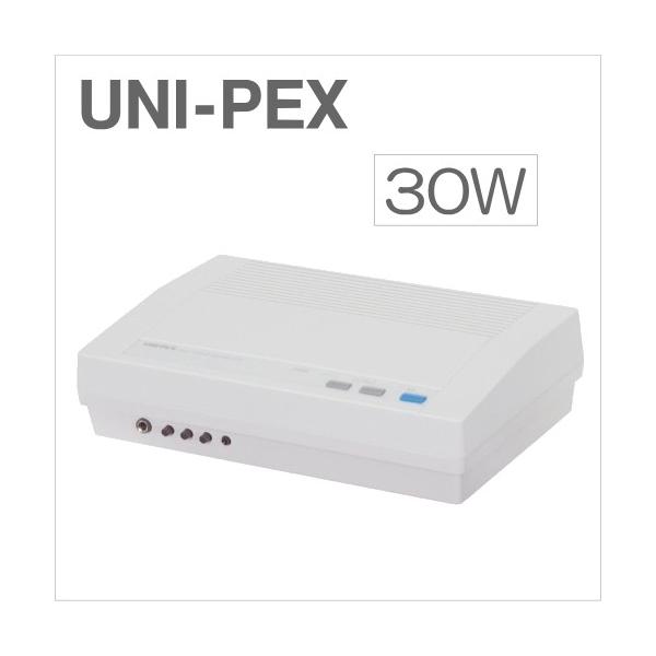 UD-30 ページングアンプ 30W●電話機から呼び出し放送が行える卓上・壁掛両用ページングアンプです。●専用リモートマイクMD-33Dの使用、電話ページング放送のいずれの際にも自動的に電源が入り、ライン入力信号（BGMなど）を減衰。スムー...